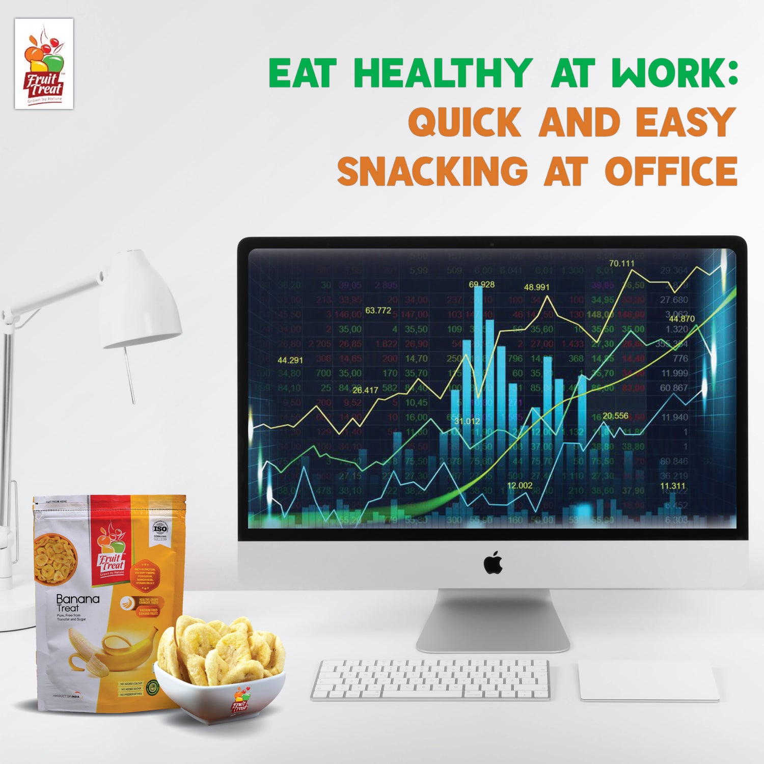 Eating Healthy at Work: Quick and Easy Snacking at Office- FruitTreat ...