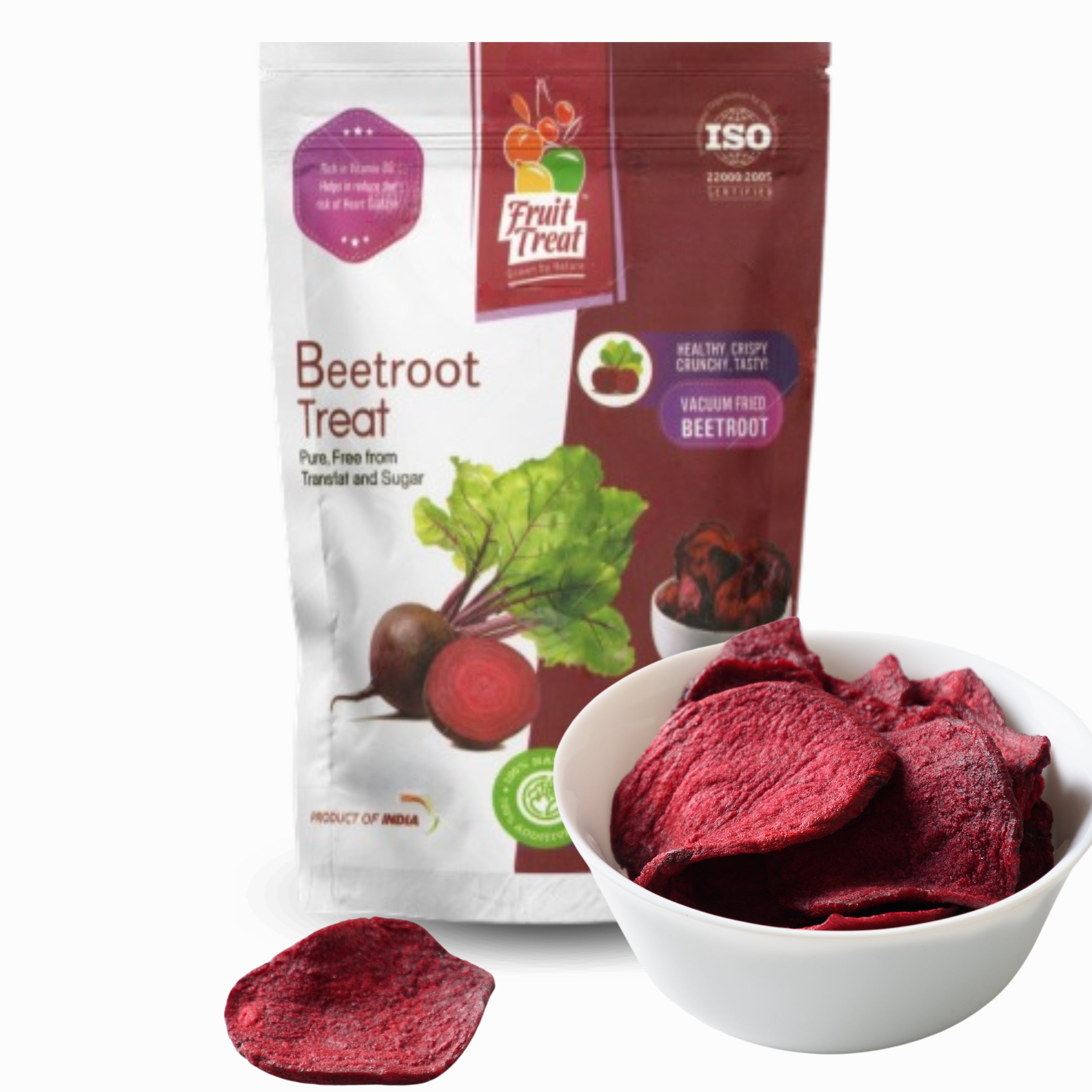 Vacuum Fried Beetroot Treat - 40 gms – FruitTreat India
