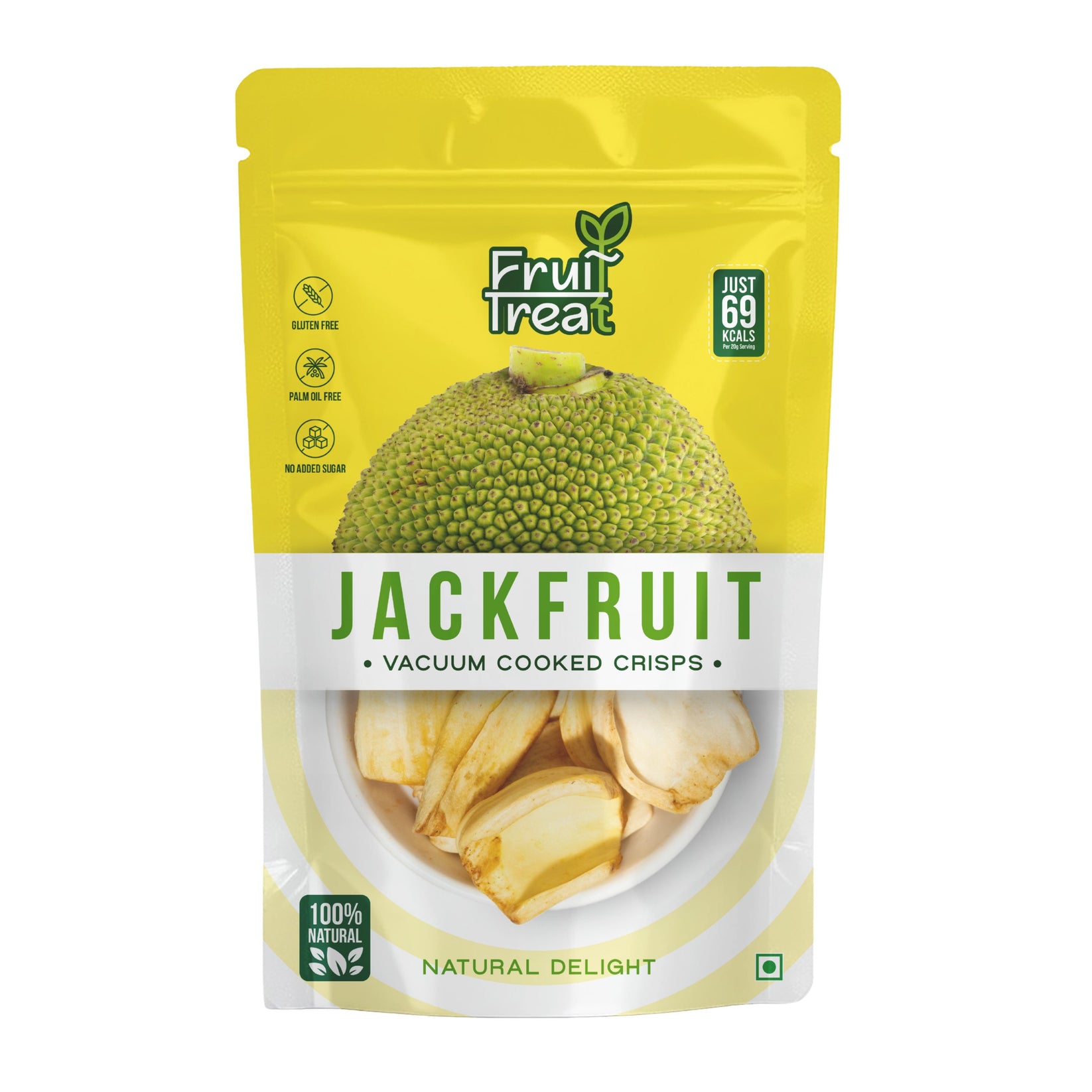 Natural Jackfruit Chips |Vacuum Fried Jackfruit Snacks | FruitTreat ...