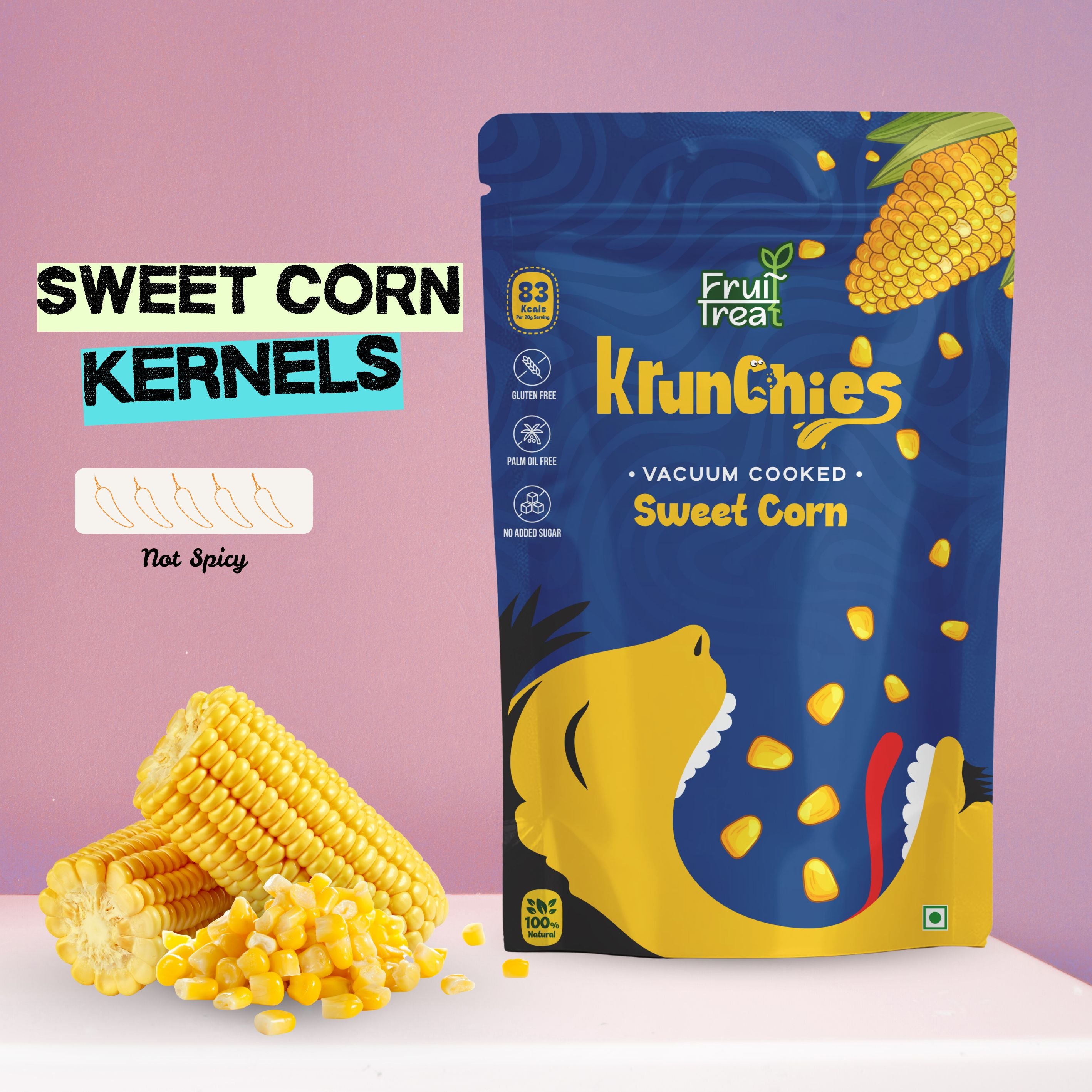 Vacuum Fried Sweet Corn - 40 gms – FruitTreat India