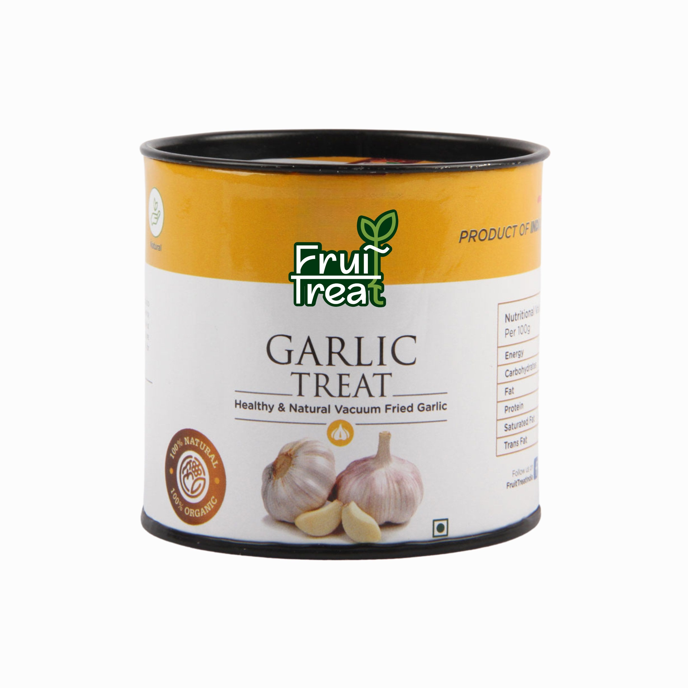 Natural Healthy Garlic Chips | Crispy Vacuum Fried Snacks | FruitTreat ...