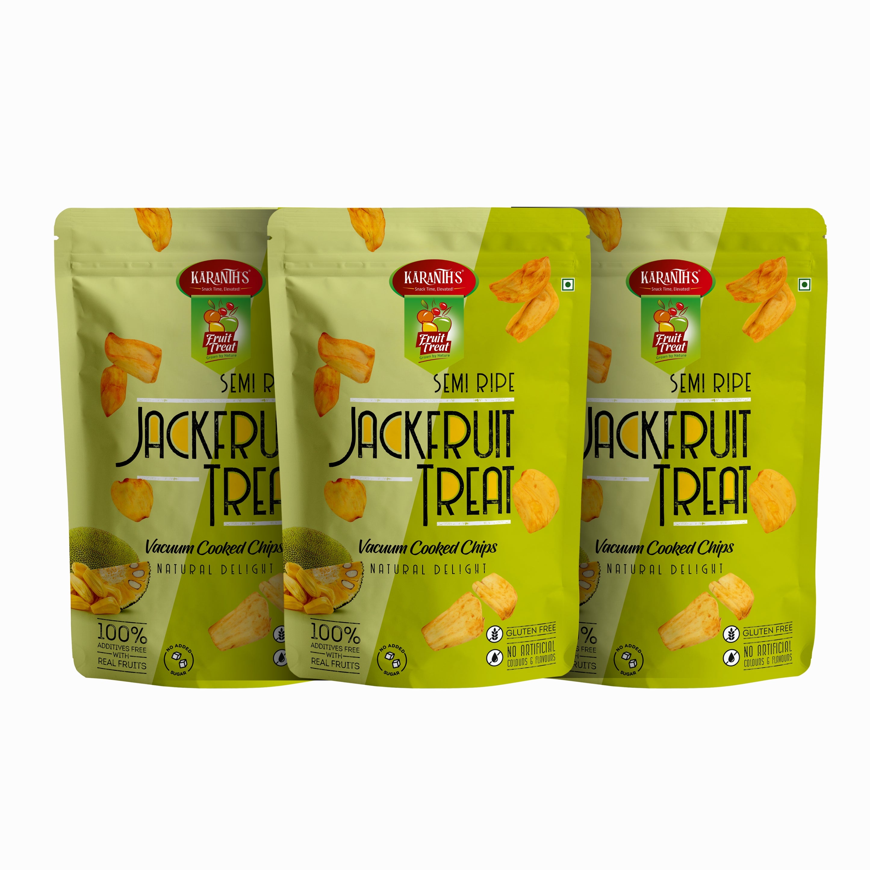 Natural Jackfruit Chips |Vacuum Fried Jackfruit Snacks | FruitTreat ...