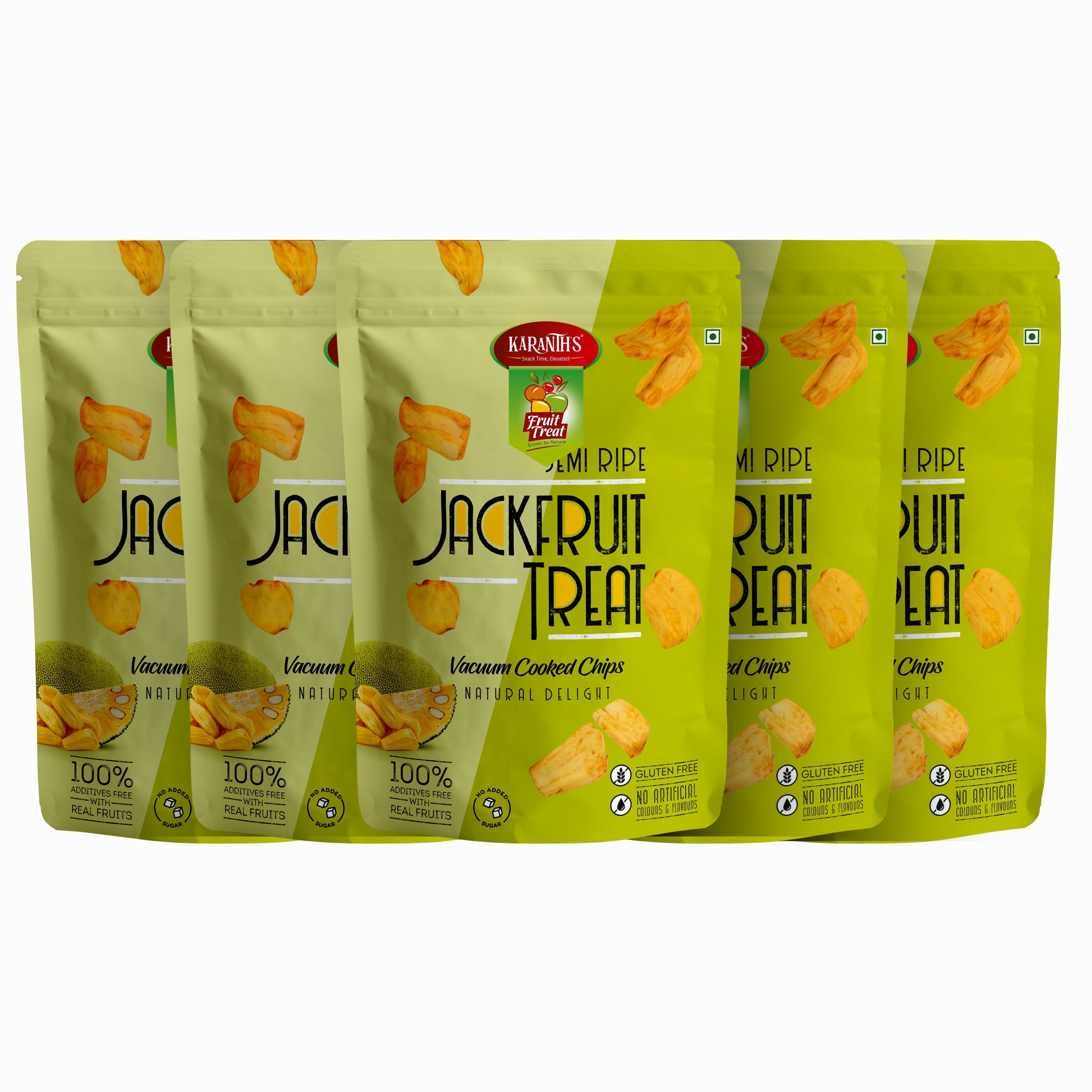 Natural Jackfruit Chips |Vacuum Fried Jackfruit Snacks | FruitTreat ...