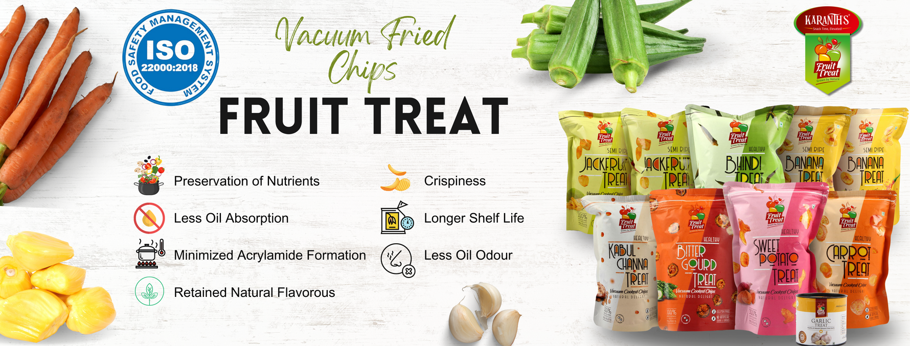 FruitTreat - Vacuum Fried Chips & Snacks | Vacuum Fried Vegetables ...